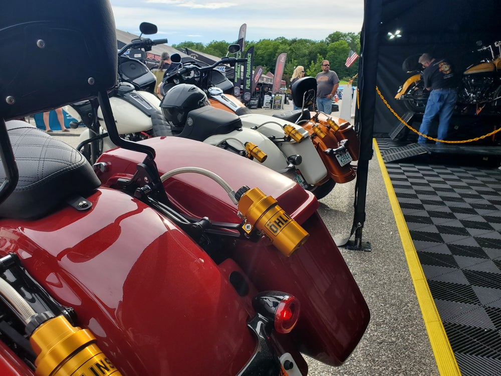 Öhlins HD 044 - Fully Adjustable 13" Twin Shocks